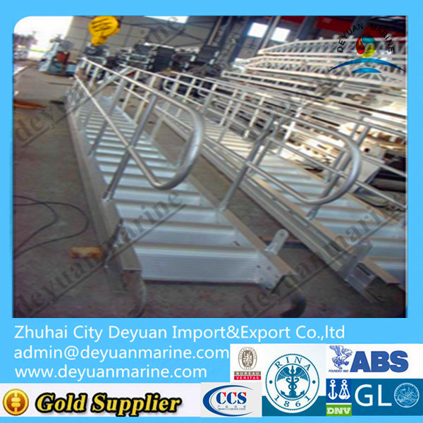 CCS Approval Marine Aluminium Inclined Ladder For Engine Room From ...