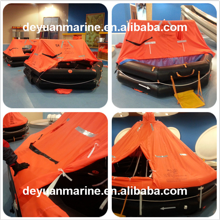 Davit-launched self-righting Inflatable Life raft (25 Persons) From ...