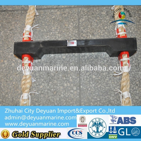 Pilot rope embarkation ladder Marine Folding Rope Ladder With High ...