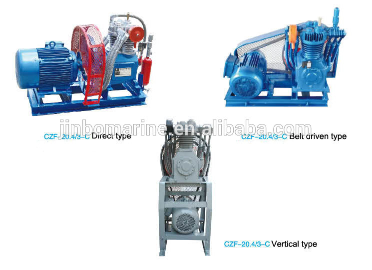Medium Pressure Water Cooling Marine Air Compressor From China ...