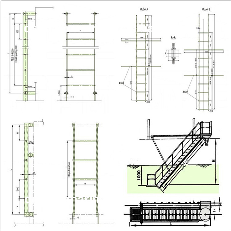Marine Bulwark Ladder/Gangway Ladder/Accommodation Ladder From China ...